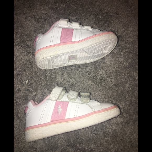 Polo Ralph Lauren | Shoes | Polo Ralph Lauren Racquet Sneaker Girls 7 ...